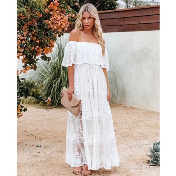 Aakaa | Dresses | Nwt Vici Collection Our Together Is Forever Lace Maxi ...